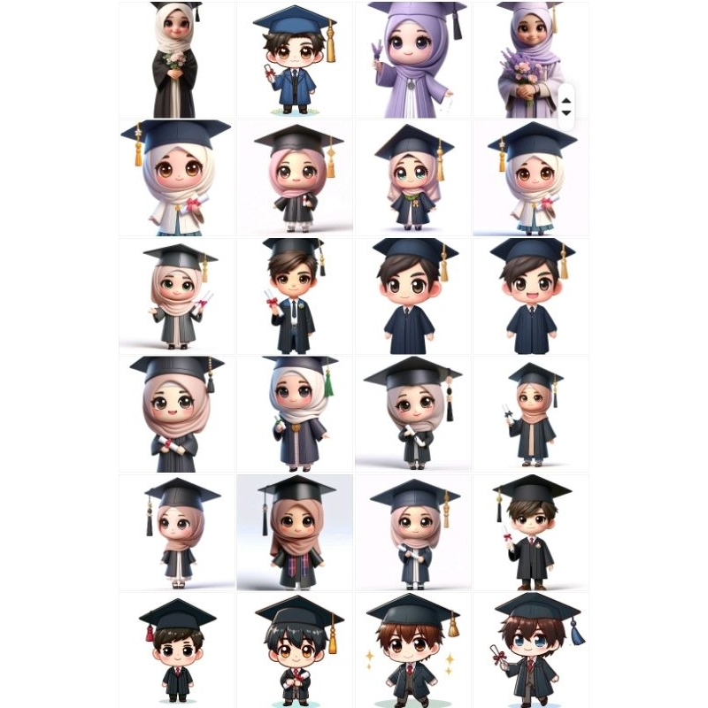 Jual Topper Wisuda (isi 10pcs) SD , SMP , SMA | Shopee Indonesia