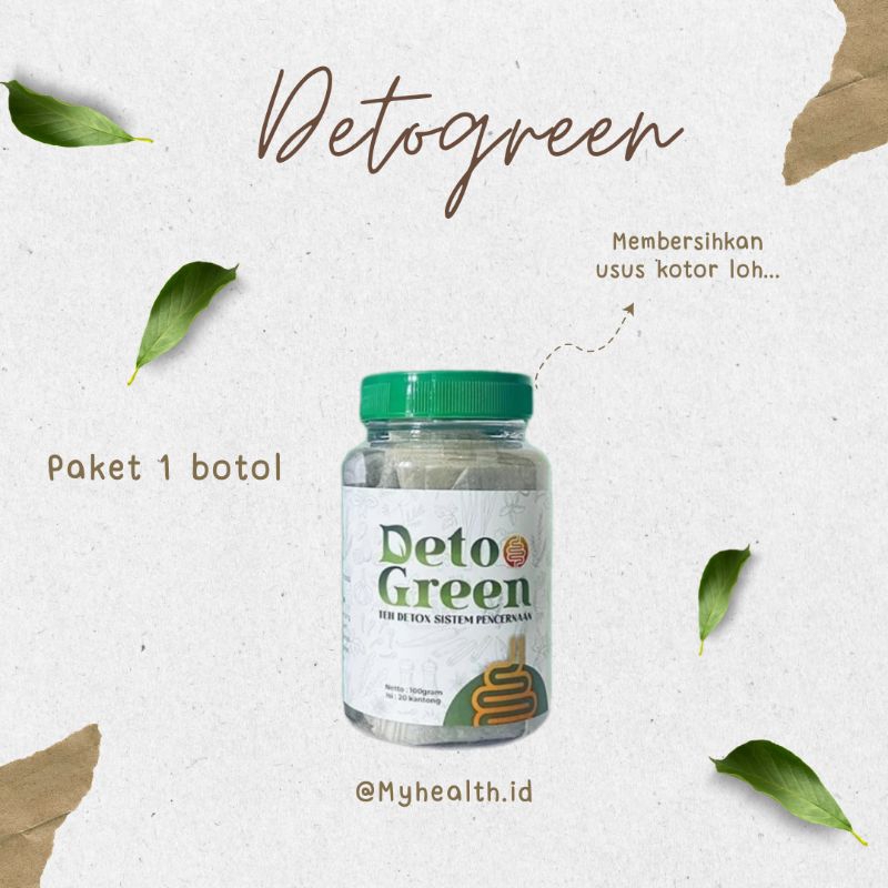 Jual Detogreen Teh Herbal Detox pelangsing badan terampuh Sistem ...