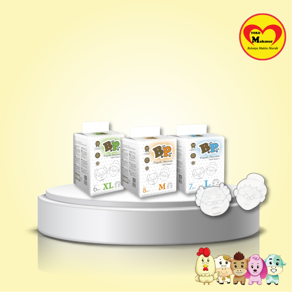 Jual BP Diapers M8 / L7 / Xl6 / Toko Makmur Online | Shopee Indonesia