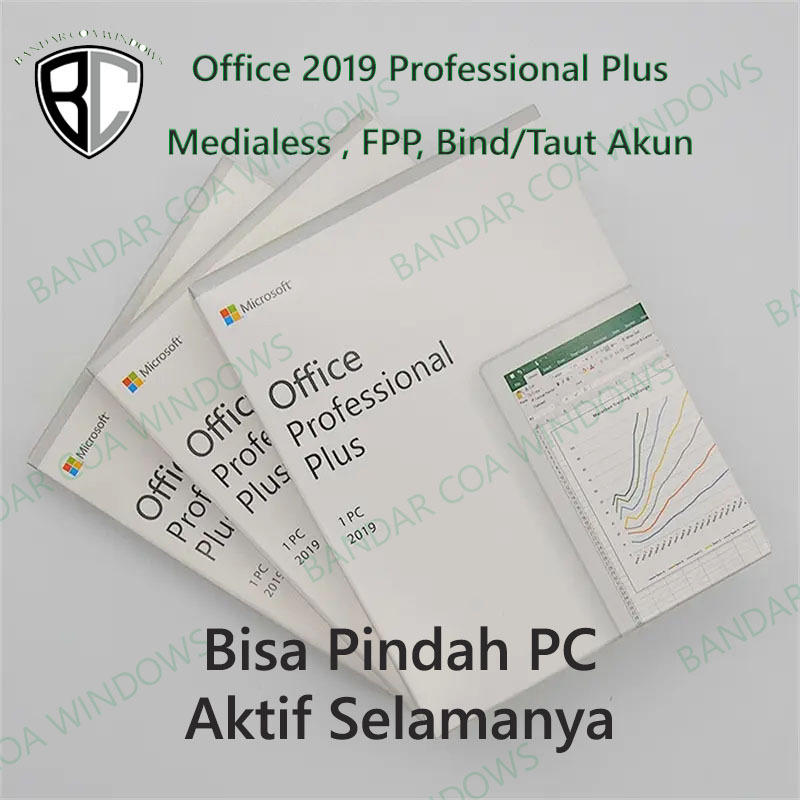 Jual Microsoft office 2019 professional plus. office 2019 pro plus ...
