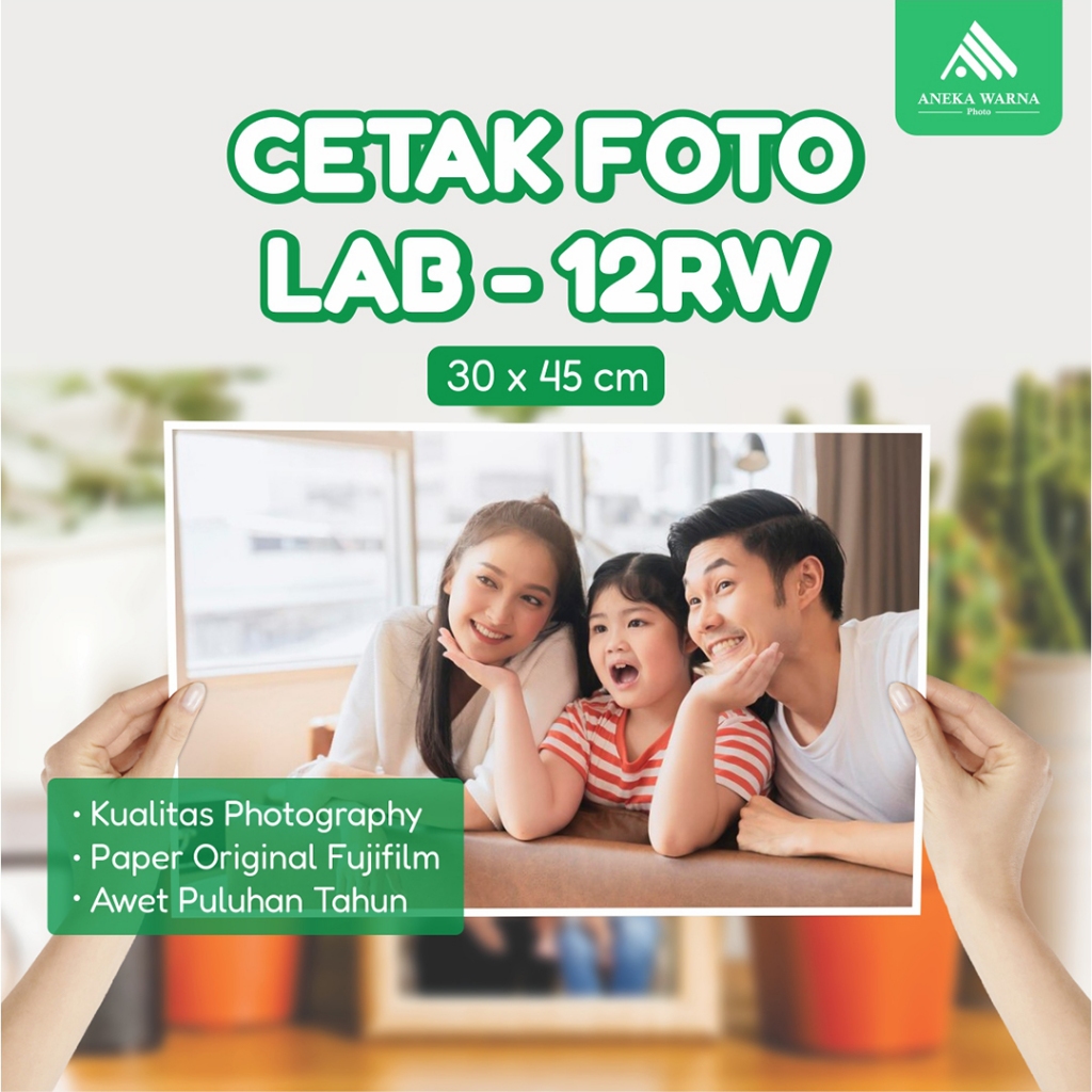 Jual Cetak Foto 12RW / 12RS - Paper Original Fujifilm - Aneka Warna Photo | Shopee Indonesia
