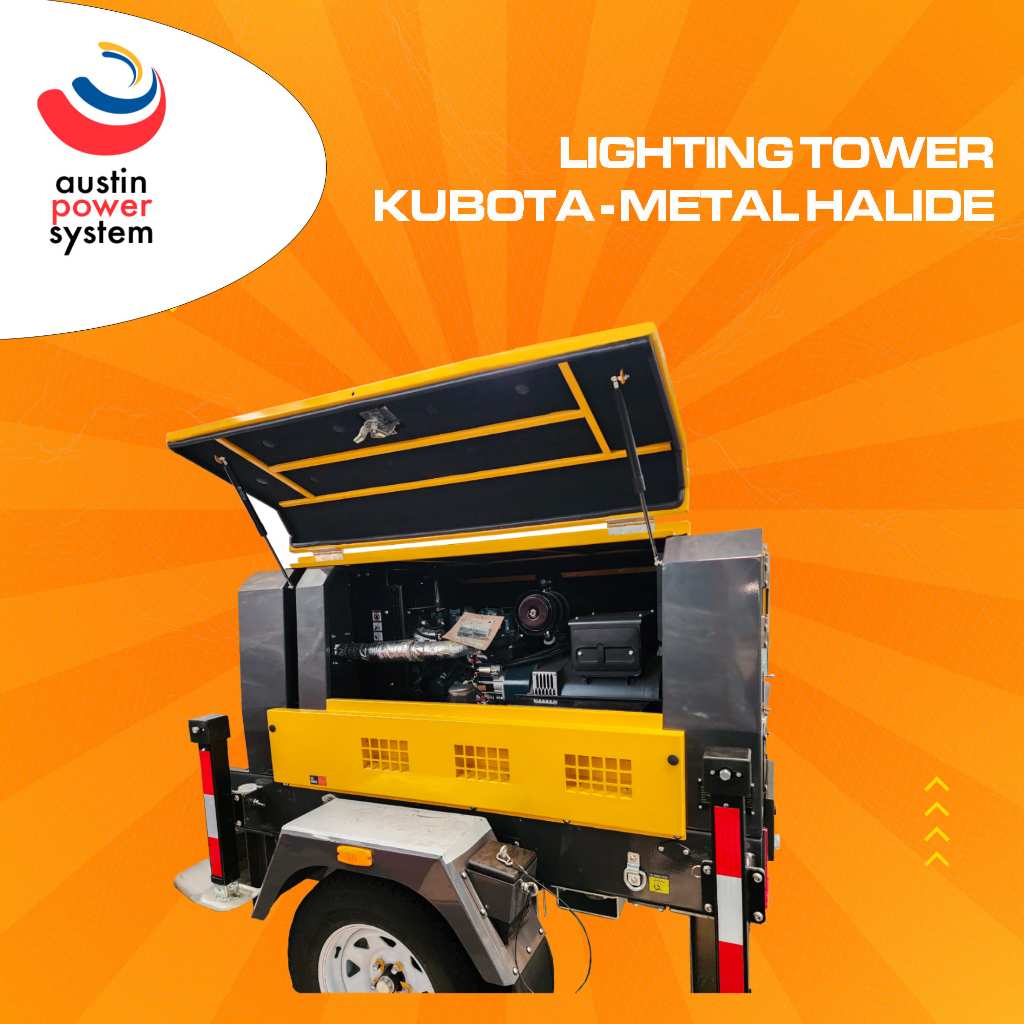 Jual Genset Lighting Tower Kubota / Tower Light Kubota Metal Halide | Shopee Indonesia