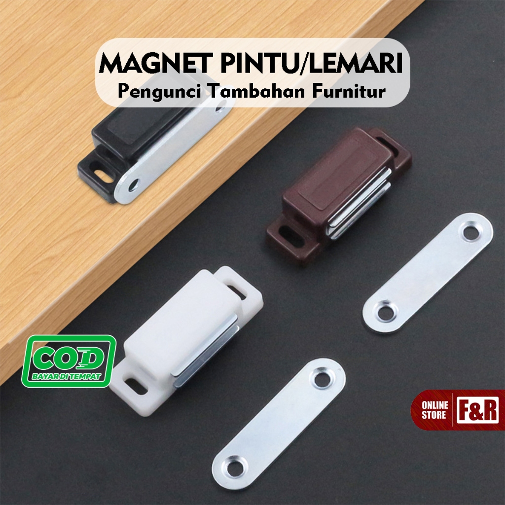 Jual Pengaman Pintu Baby Safety Look Magnet Pintu Laci Lemari Push Open ...