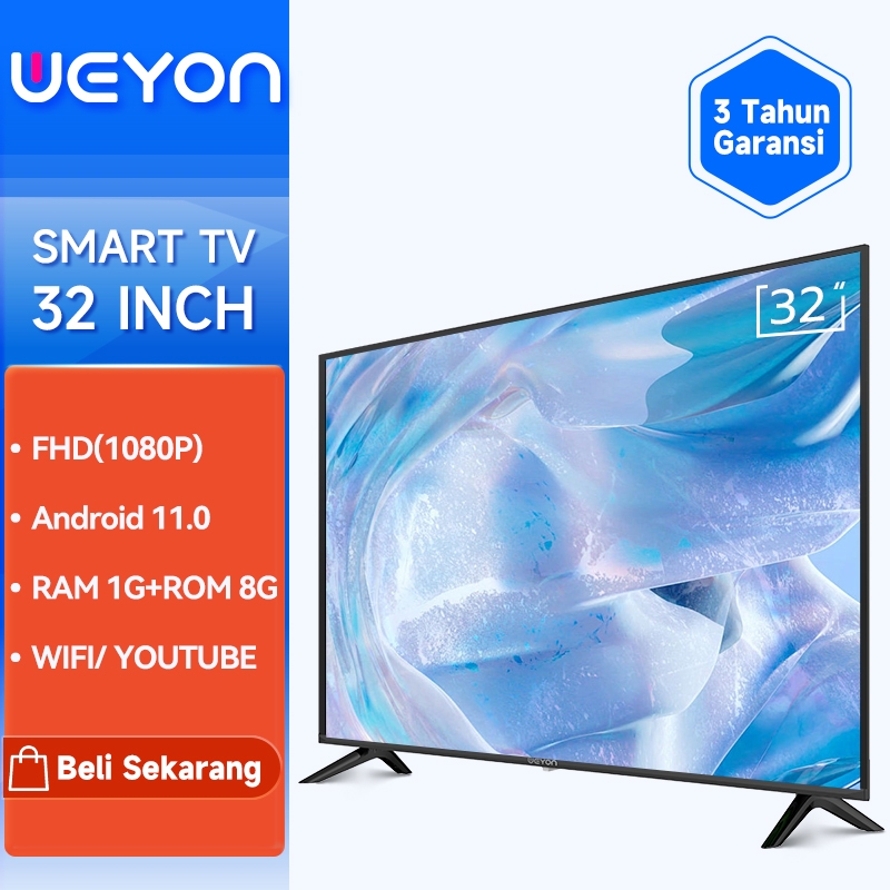 Jual WEYON 32 Inch Smart TV Android 32 inch FHD Digital Televisi ...