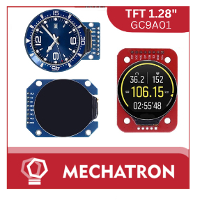 Jual TFT Display 1.28 Inch LCD Module Round RGB 240*240 GC9A01 240x240 ...