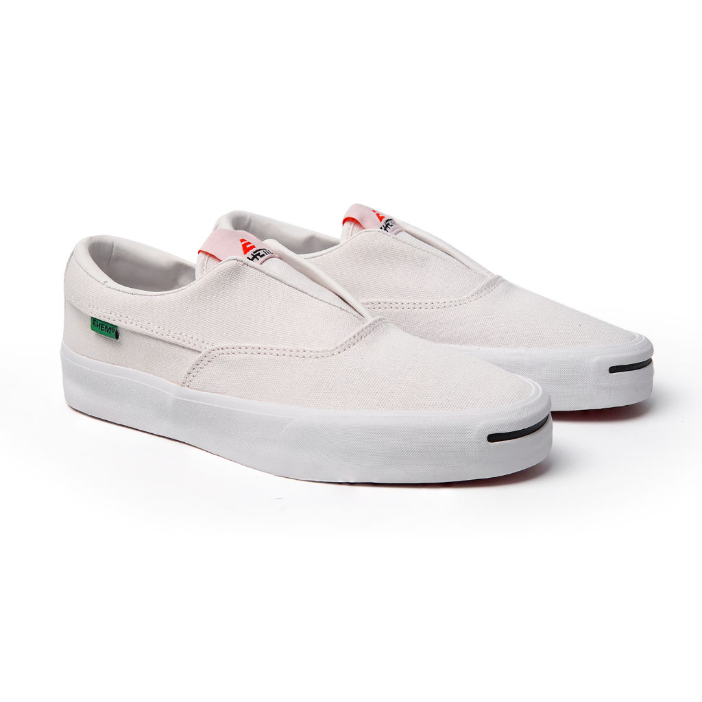 Jual Ehem - Sepatu Sneakers Unisex Pria Wanita Slip On Splits Full ...