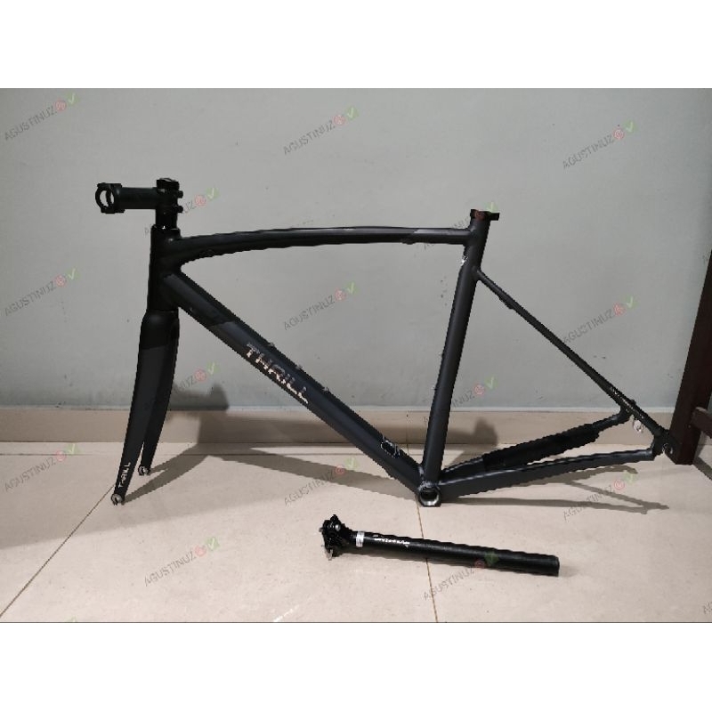 Jual Frame roadbike Thrill enthral elite size 52 mulus not strattos ...