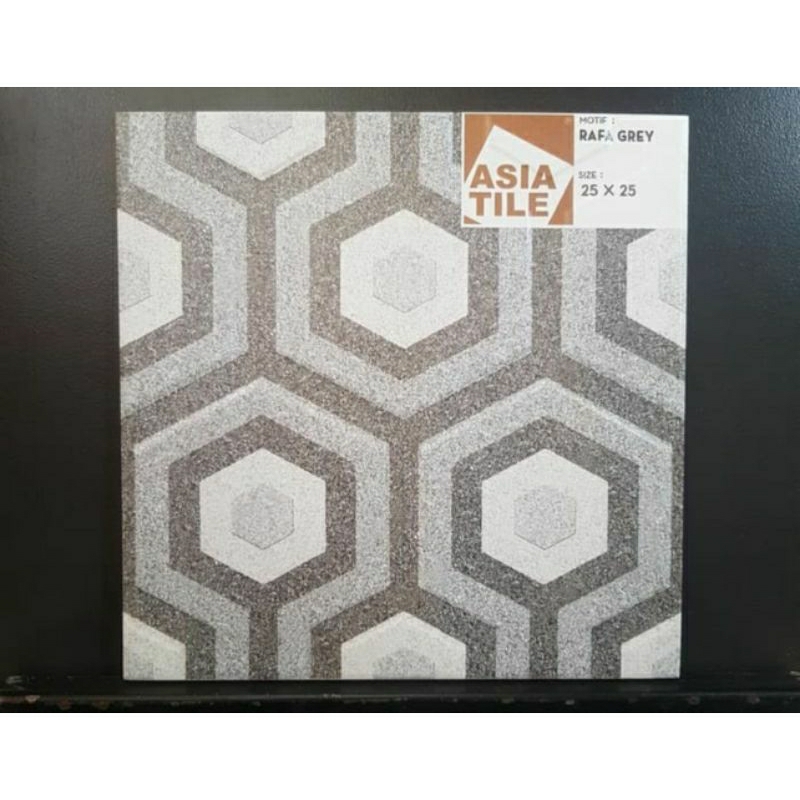 Jual ASIA TILE KERAMIK LANTAI KAMAR MANDI KASAR 25X25 KW A RAFA BLUE ...