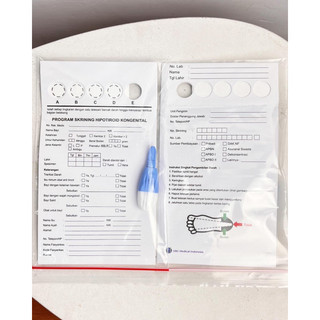 Jual Kertas SHK (Skrining Hipotiroid Kogenital)/SHK Kit/Kartu Skrining ...