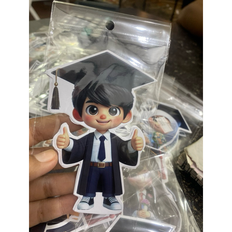 Jual topper wisuda isi 3 lembar . wisuda sma. smp. sd . berhijab dan ...