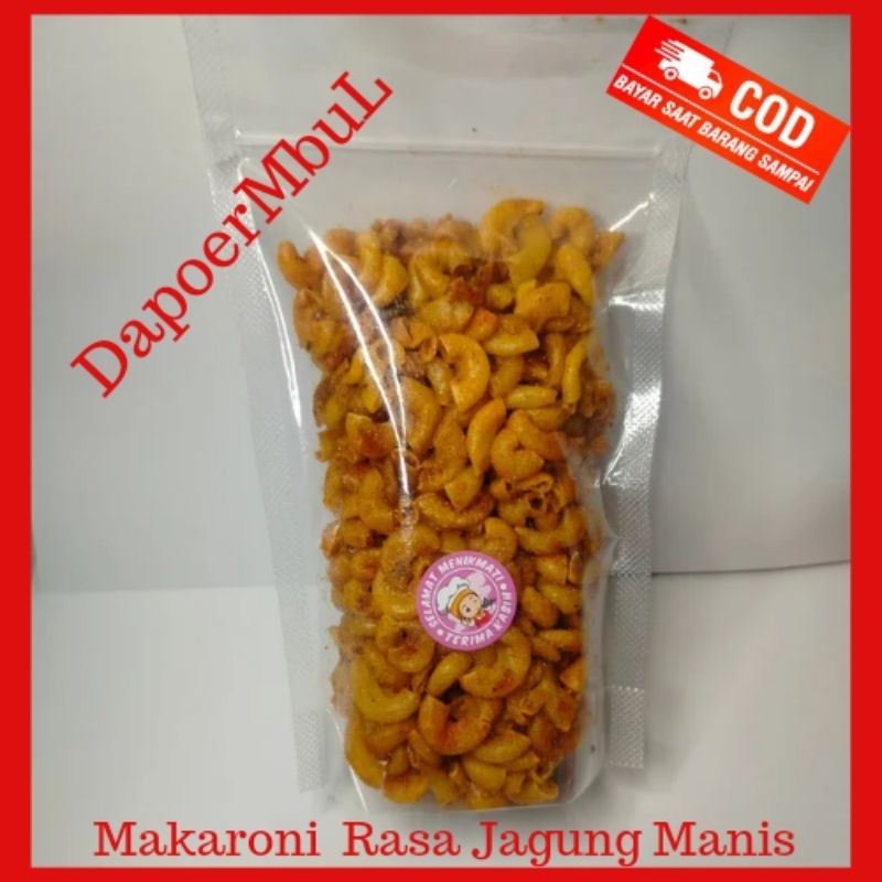 Jual Makaroni Bantet Rasa Jagung Manis Viral Makaroni 500gr Kemasan ...