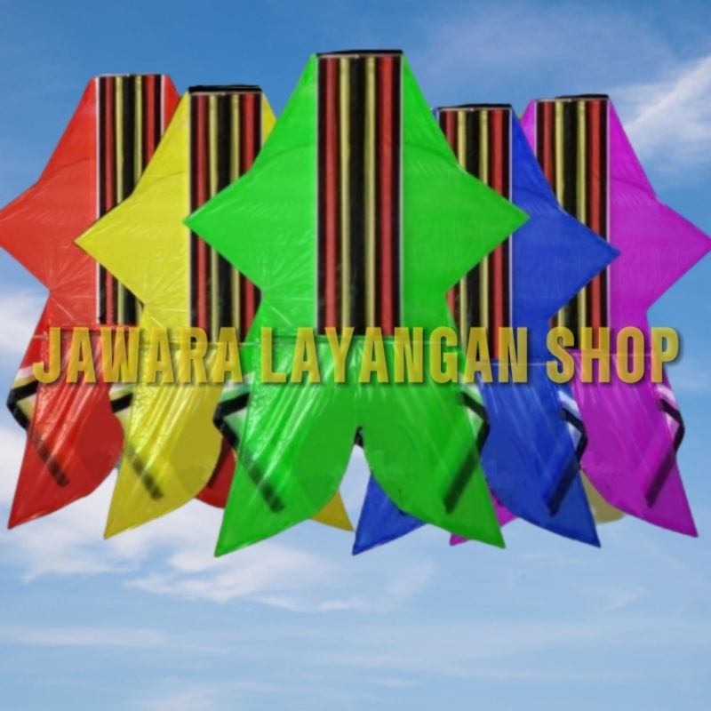 Jual layangan bebean semi knocdown tinggi 1 meter siap terbang | Shopee ...