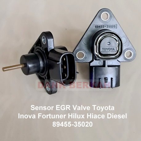 Jual Sensor EGR Valve Toyota Inova Fortuner Hilux Hiace Diesel 89455 ...