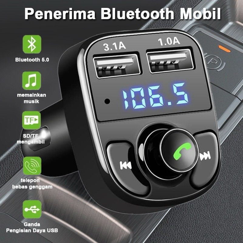 Jual Penerima Bluetooth Mobil MP3 Player / Transmitter Bluetooth ...