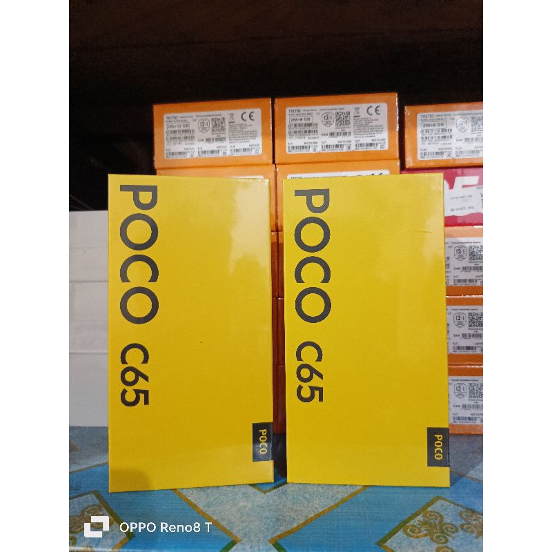 Jual POCO C65 6/128GB || 8/256GB GARANSI RESMI BARU FRESH NO REPACK | Shopee Indonesia