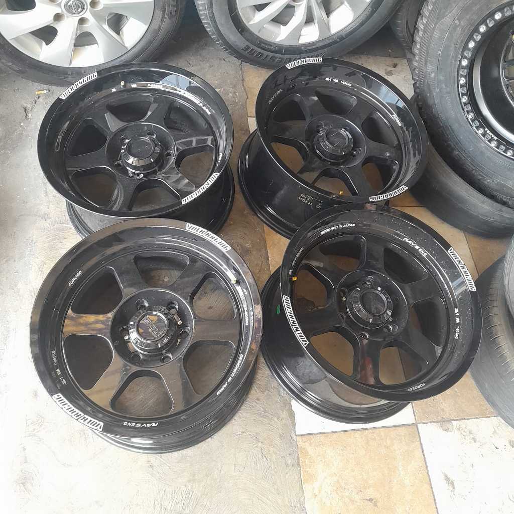 Jual Velg Mobil Bekas Ring 18 Baut 6 VOLK RAYS R18X9 6X139,7 ET0 ...