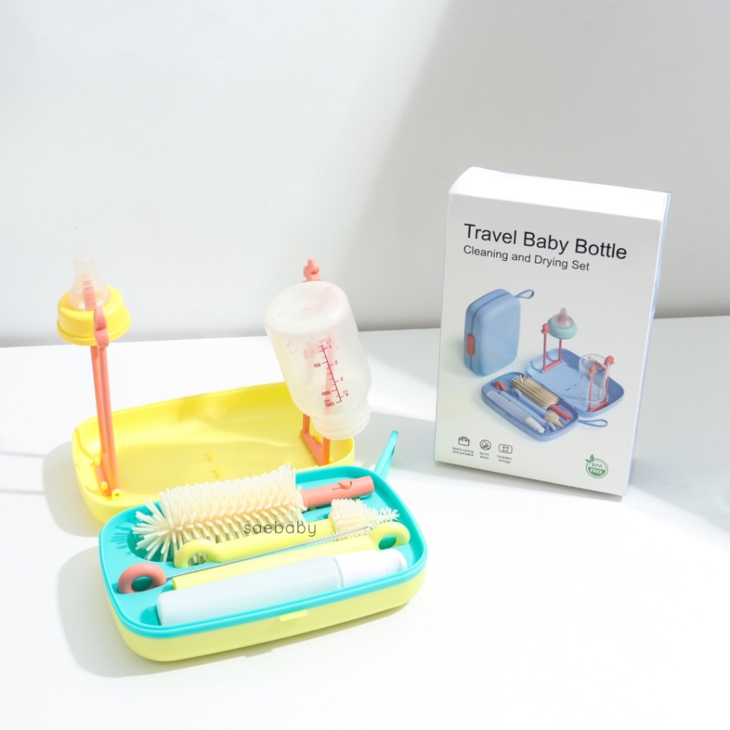 Jual 6 IN 1 Set Sikat Botol Silikon Bayi Set, Set Sikat Botol Bayi ...