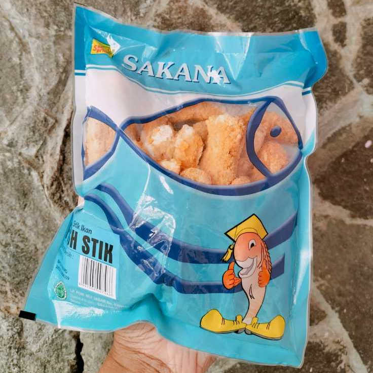 Jual SAKANA Fish Stick 500gr Stik Ikan Crispy Premium Enak Halal Bergizi | Shopee Indonesia