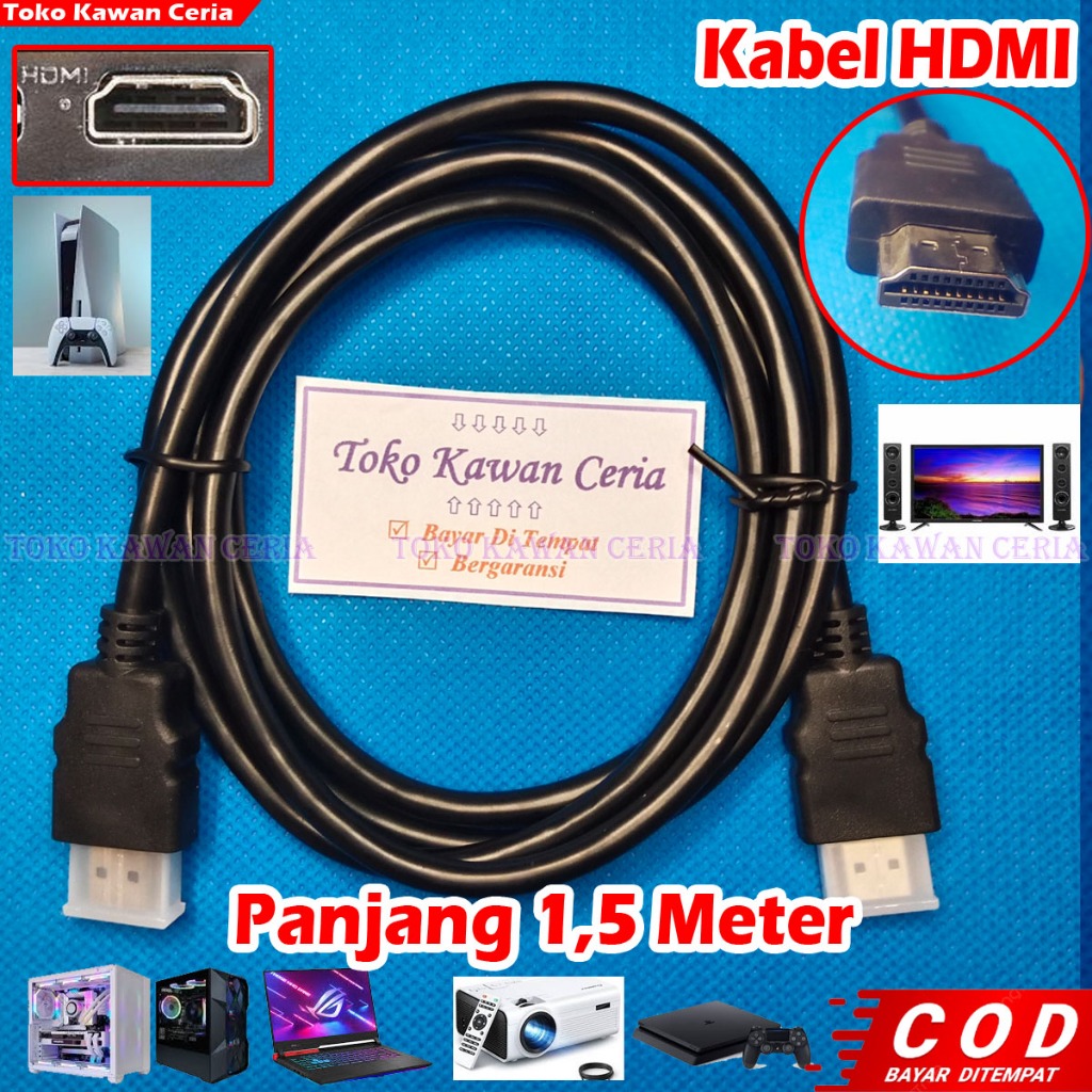 Jual Kabel HDMI Sambungan Dari TV LCD LED Monitor Infocus Proyektor Ke ... Jual Kabel HDMI Sambungan Dari TV LCD LED Monitor Infocus Proyektor Ke ...