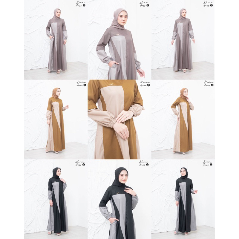 Jual DRESS KARINA MEISYA BY ZALIFA TERBARU ORIGINAL | Shopee Indonesia