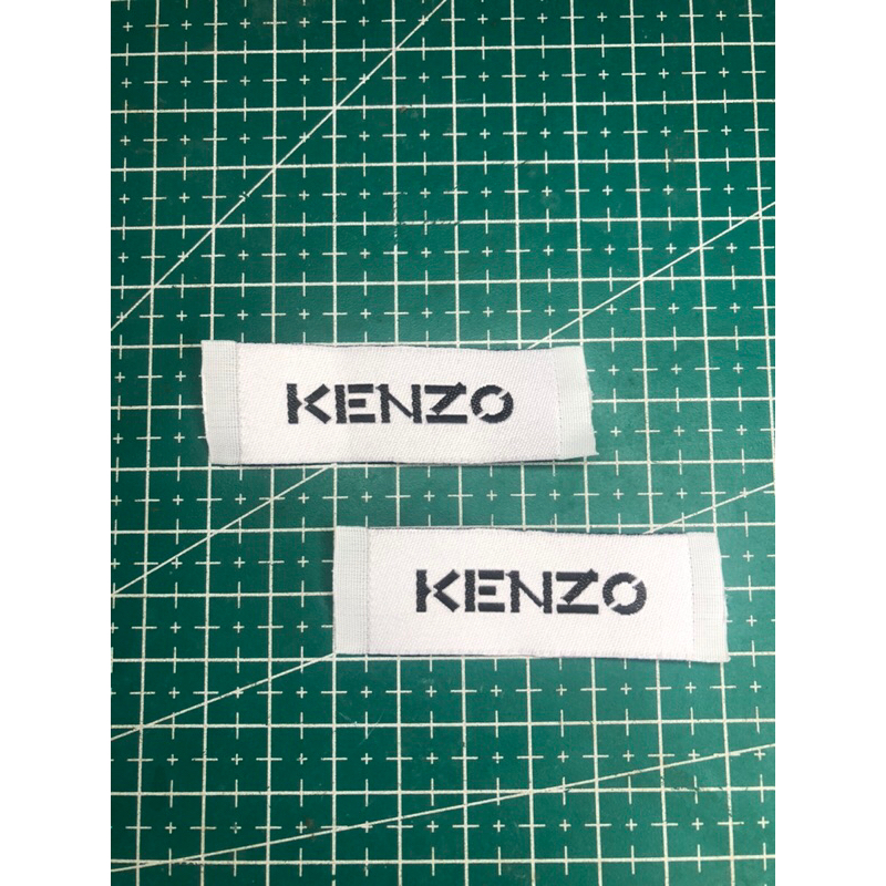 Jual KENZO TAG SLIP LABEL WOVEN RAJUT BORDIR COTTON SUPER PREMIUM CO 1X ...