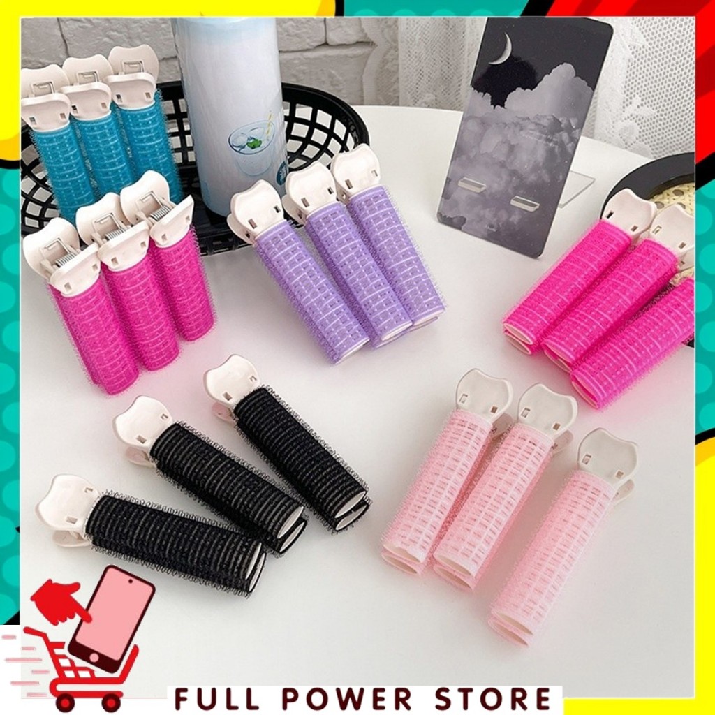 Jual FPS Roll Rambut Jepit Korea Velcro Hair Gulung Jepitan Clip ...