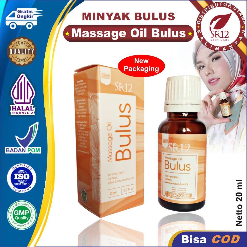 Jual Minyak Bulus Original Massage Oil Bulus SR12 Atasi Gatal Panu ...