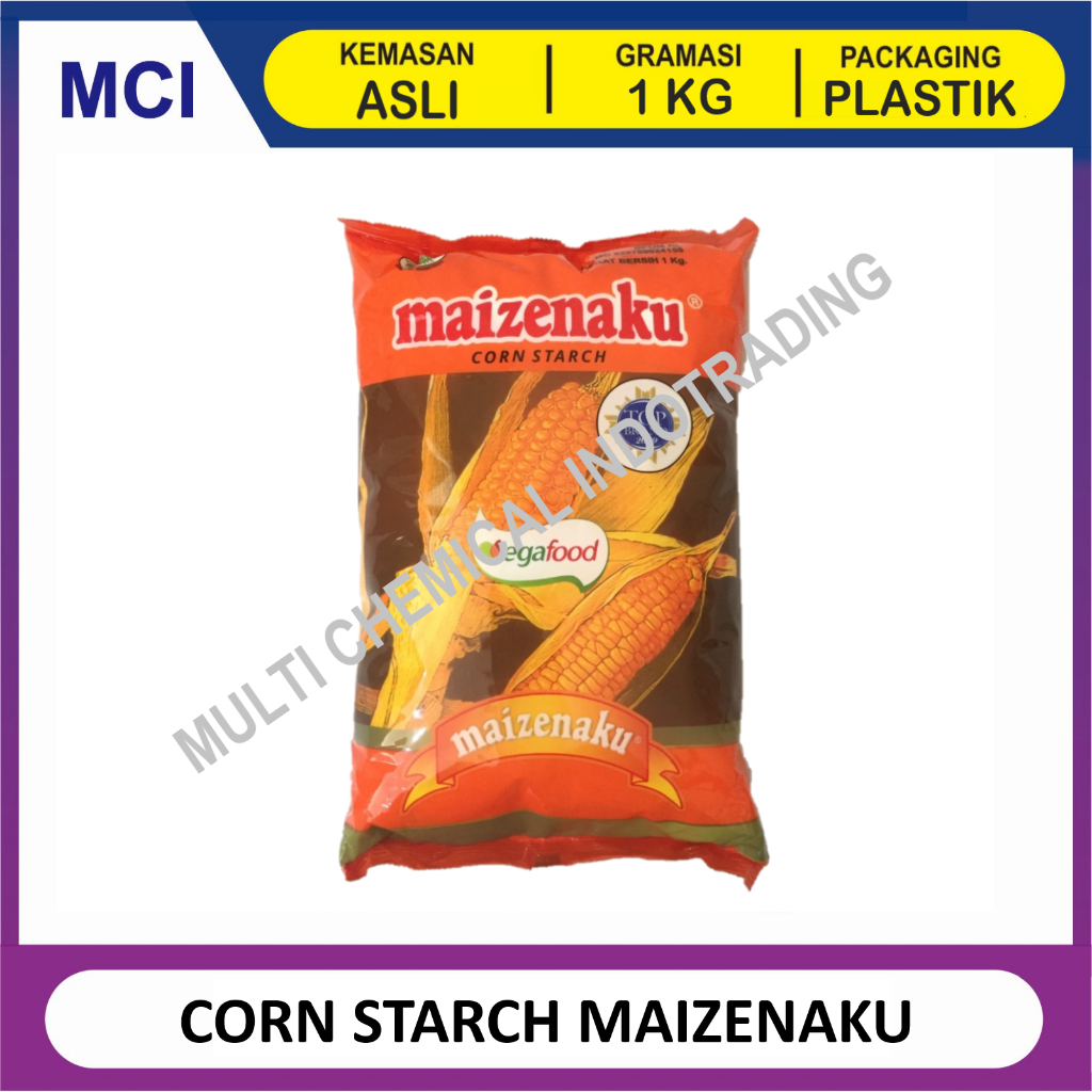 Jual TEPUNG JAGUNG MAIZENA MAIZENAKU 1 KG / CORN STARCH / PATI JAGUNG ...