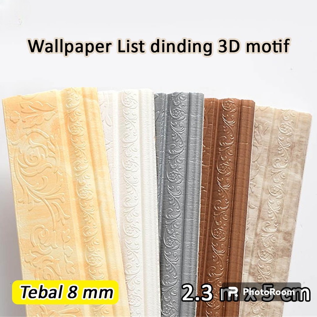 Jual List Dinding Wallpaper / Wallborder Foam 3D /Wallpaper List Foam ...
