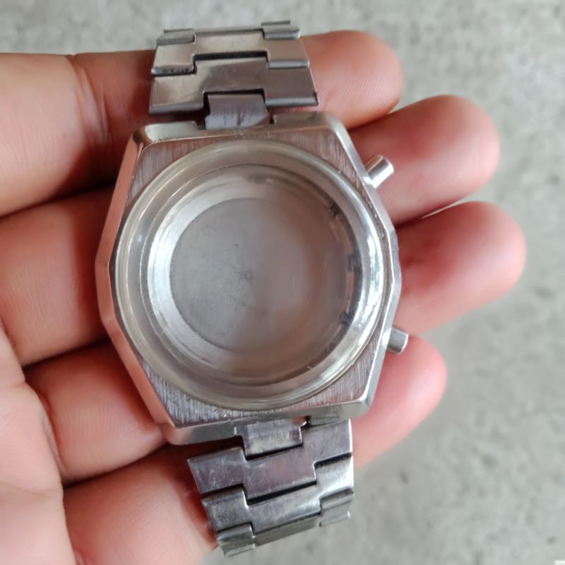 Jual Casing jam Seiko hexagon 6139 - 7080 automatic | Shopee Indonesia