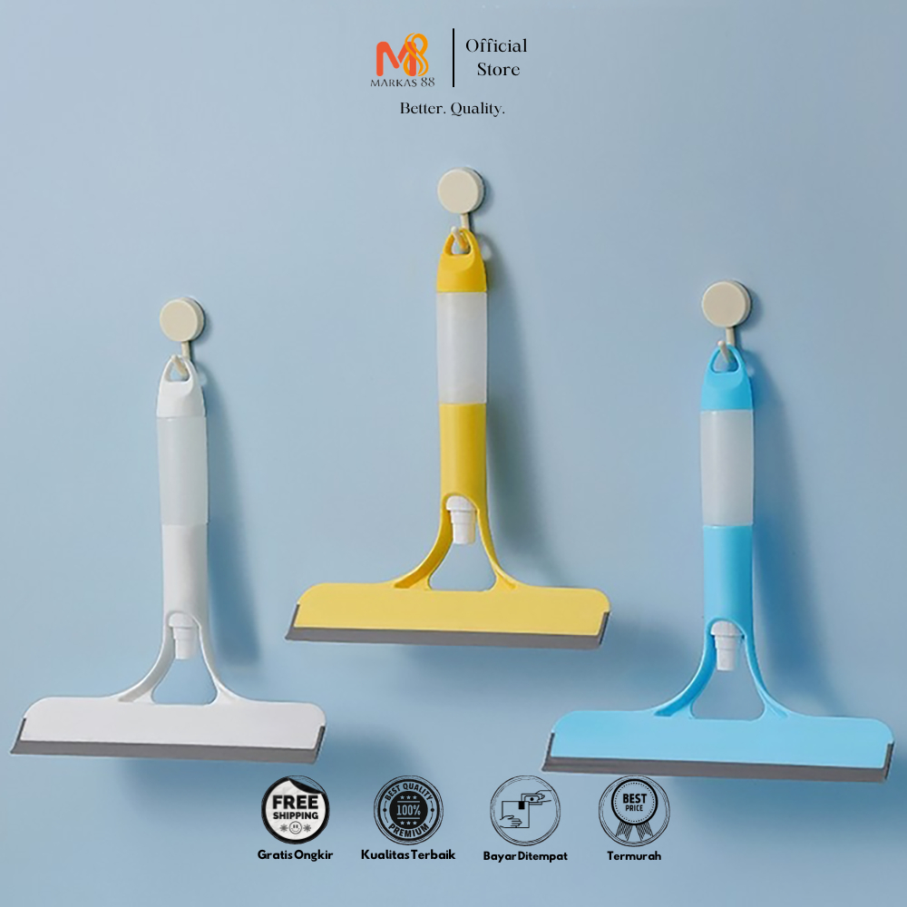 Jual MARKAS88 Alat Pembersih Kaca Jendela 3in1 Alat Kebersihan Wiper ...