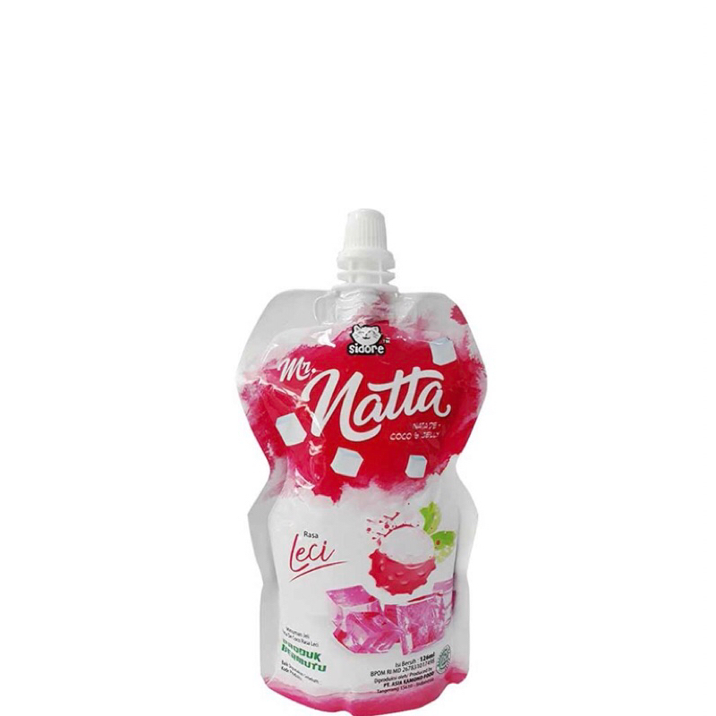 Jual Mr. Natta 126ml Nata de Coco Jelly Sidore Blueberry Leci | Shopee ...