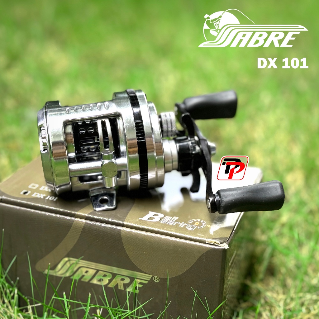 Jual Reel BC Sabre DX 101 Left Handle Shallow Spool Stream fishing ...