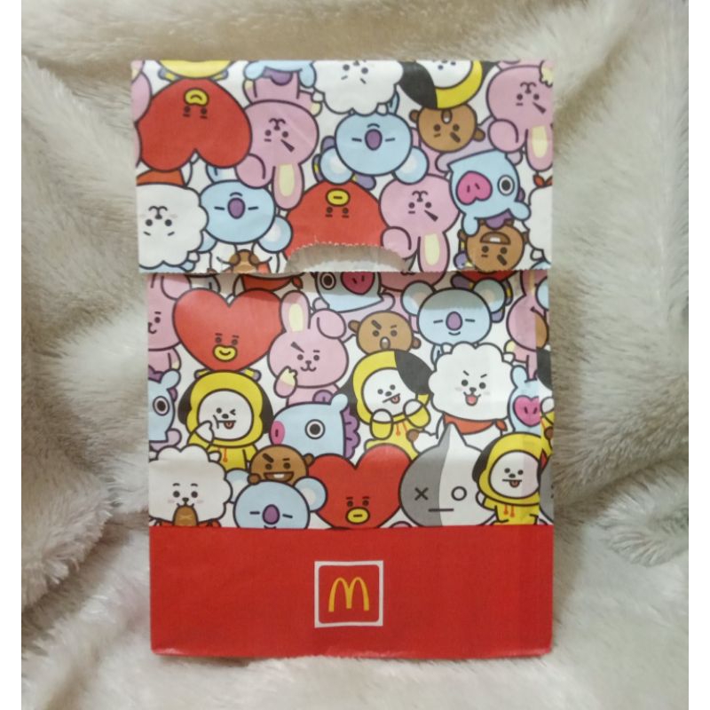 Jual mcd x bt21 packing, chatime x bt21 | Shopee Indonesia
