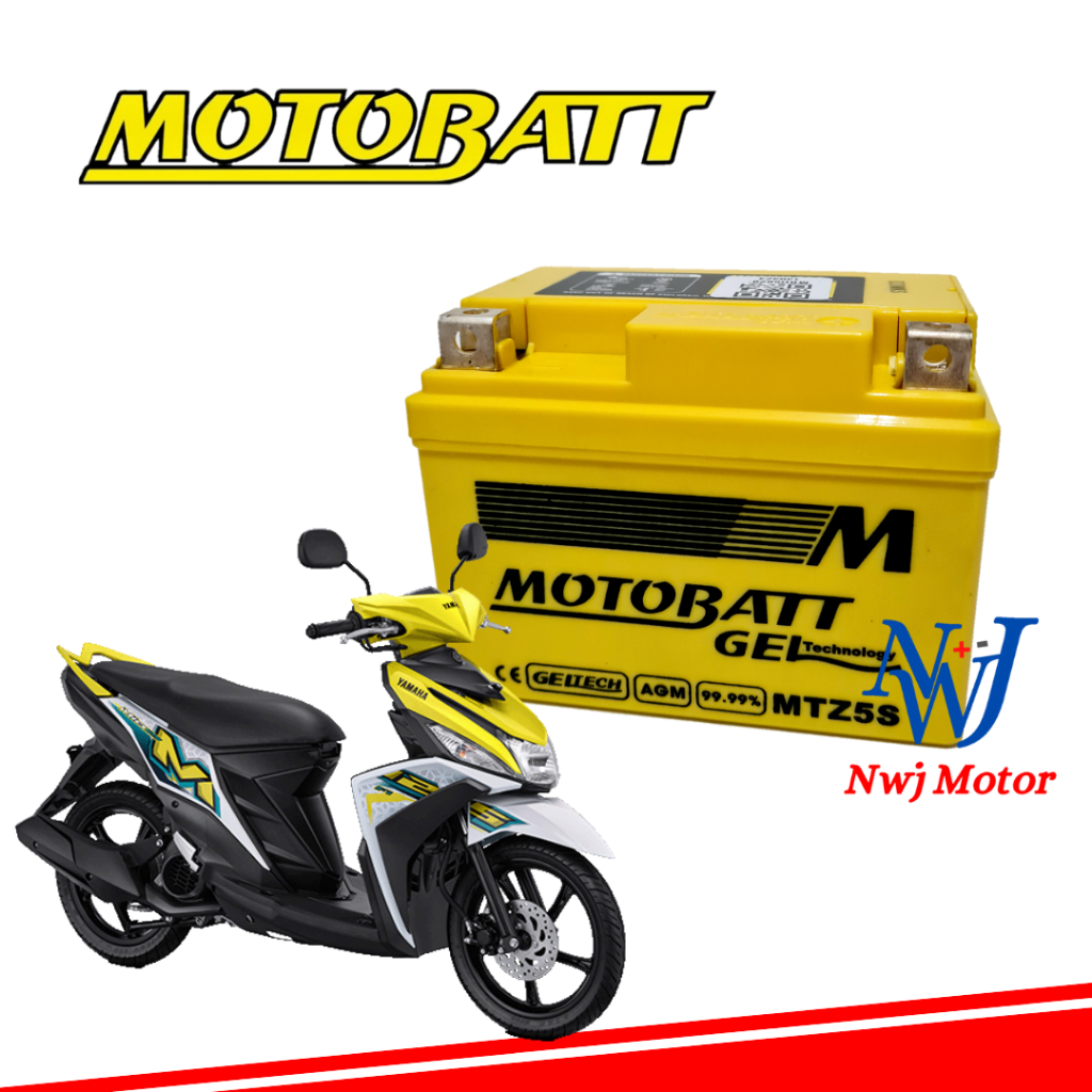Jual AKI KERING MOTOR MIO M3 MIO J MIO S MIO Z MTZ5S MOTOBATT GTZ5S GTZ4V YTZ5S YTZ4V MF ...