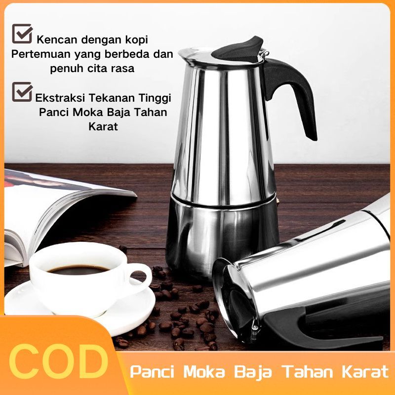 Jual Teko kopi moka,teko moka stainless steel 304,teko kopi seduh ...