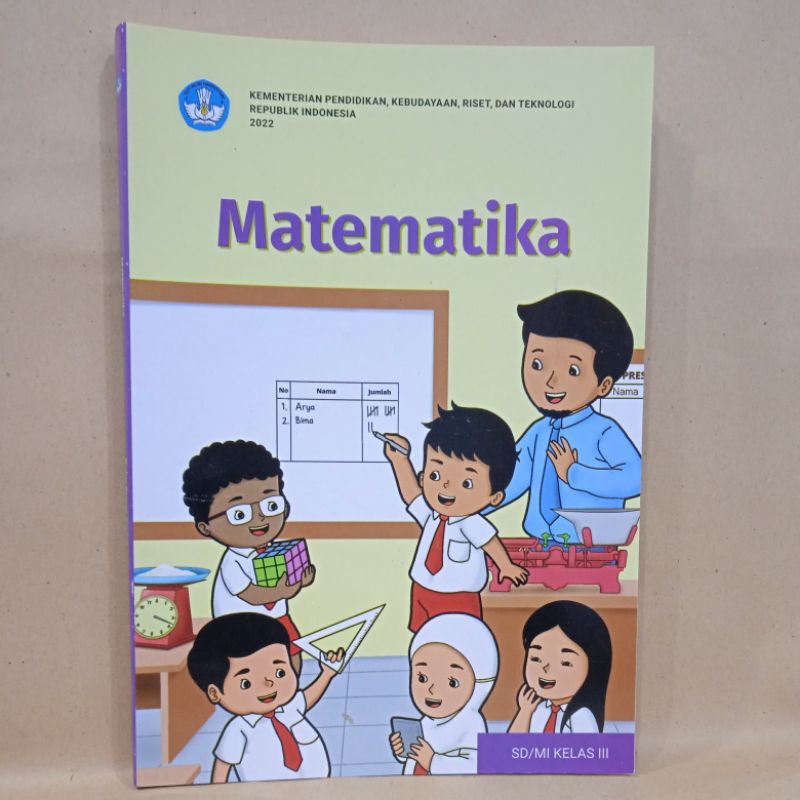 Jual Buku Matematika Kelas 3 SD kurikulum merdeka | Shopee Indonesia
