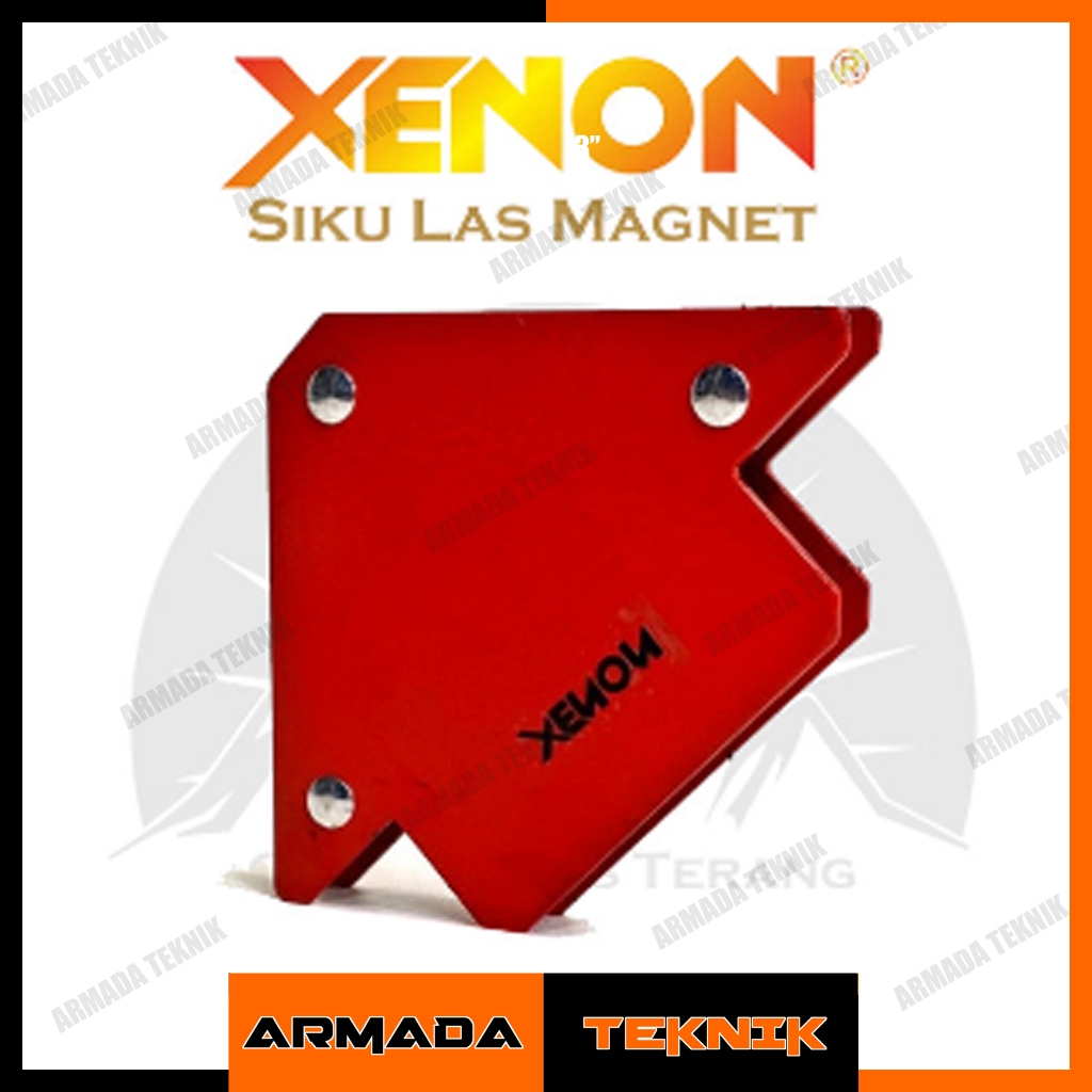 Jual Xenon Siku Magnet 3 Inch 25LB Pemegang Besi Las Sudut 45 90 135 ...