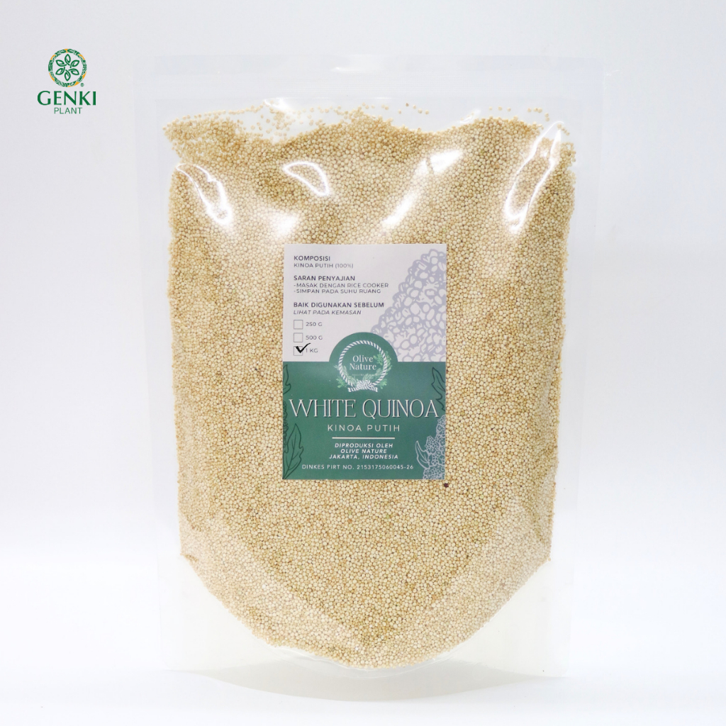 Jual Natural White Quinoa / Kinoa Putih - 1 kg | Shopee Indonesia