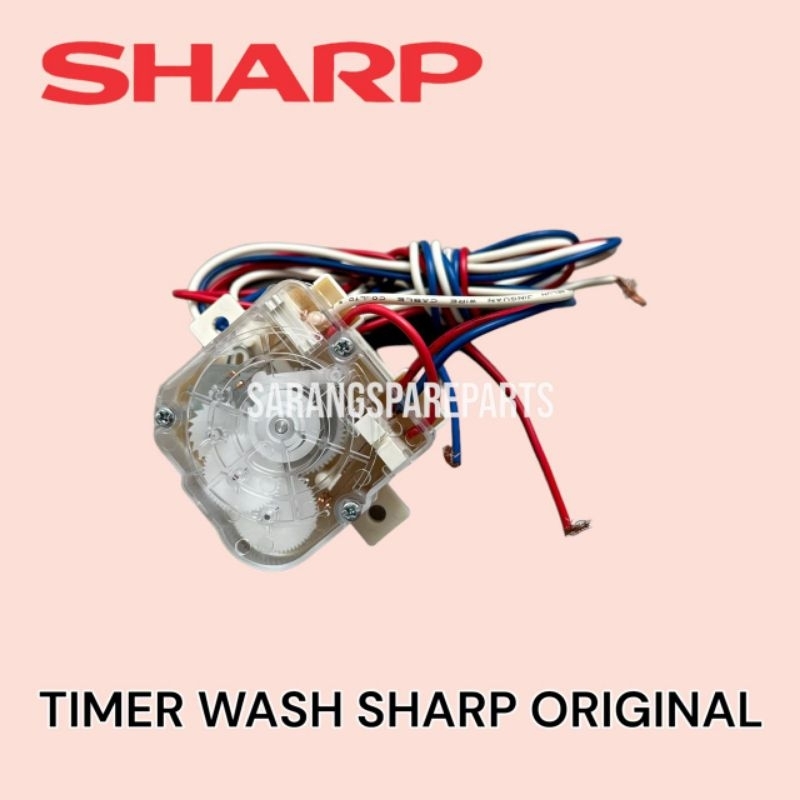 Jual TIMER WASH MESIN CUCI SHARP ORIGINAL / TIMER PENCUCI MESIN CUCI ...