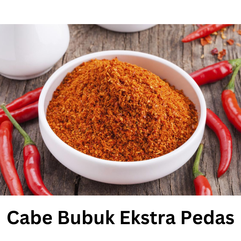 Jual [ 250gr | 500gr | 1kg ] Bubuk Cabe Extra Pedas | Shopee Indonesia