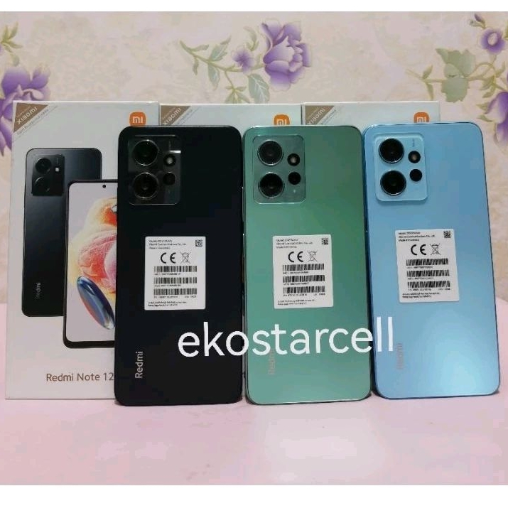 Jual XIAOMI REDMI NOTE 12 4/128GB & 6/128GB & 8/128GB & 8/256GB SECOND ...