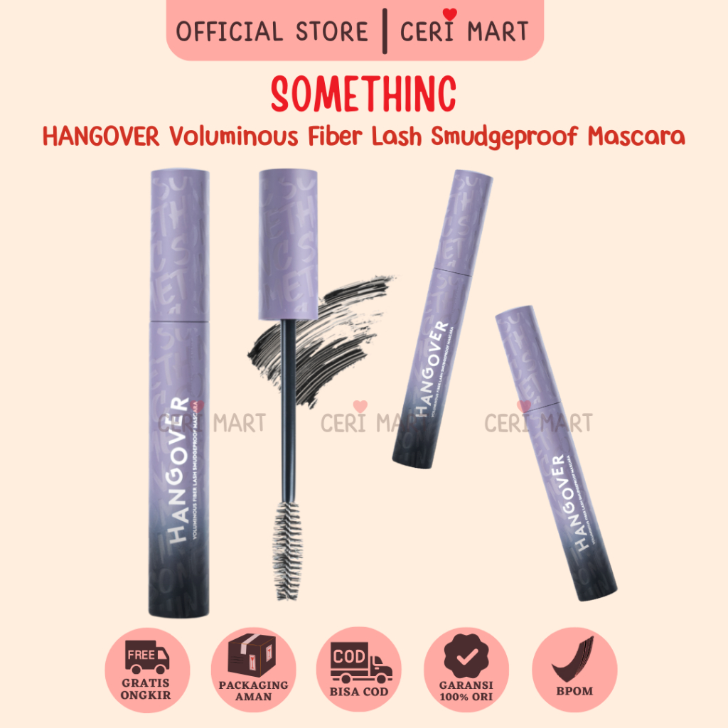 Jual SOMETHINC Tipsy Lash Lift Lengthening Mascara BPOM ORIGINAL ...