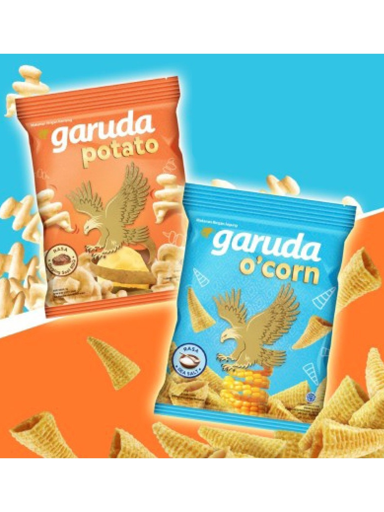 Jual GARUDA Crunchy O'Corn 70gr (2 varian rasa) | Shopee Indonesia