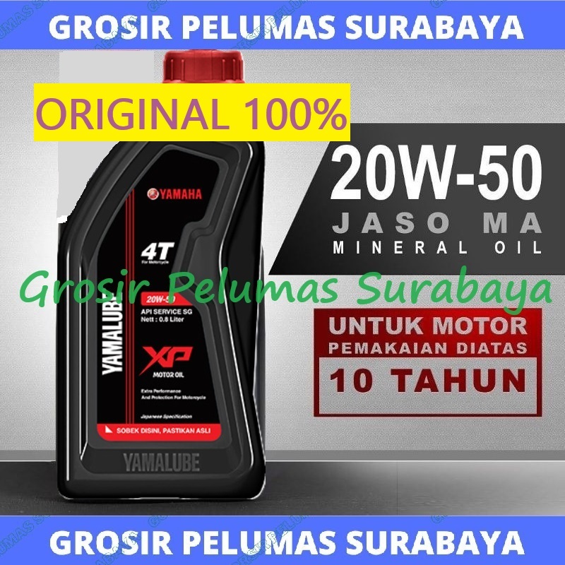 Jual ORIGINAL Oli Yamalube XP 4T 20W-50 20W50 Yamalube 4T XP Yamaha ...