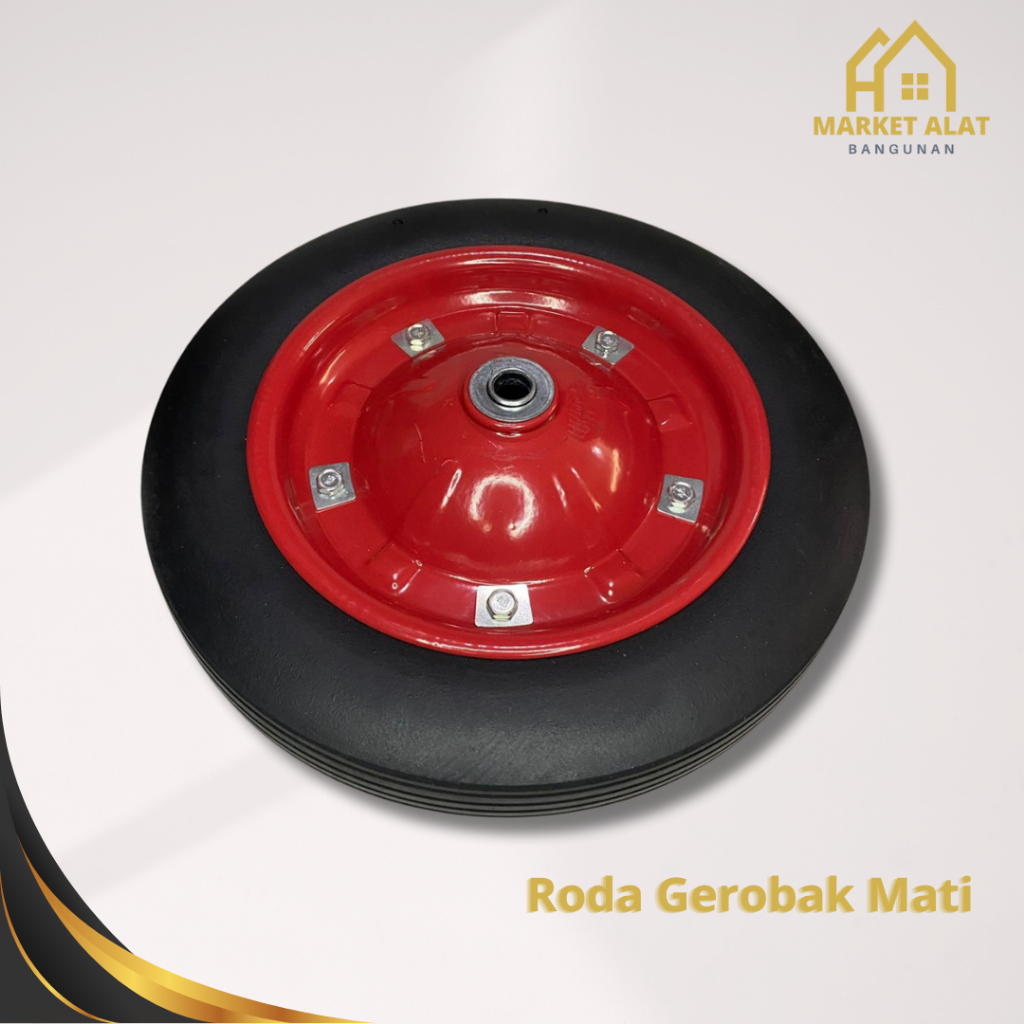Jual Roda Gerobak Dorong Mati / Ban Arco Sorong Pasir Merah | Shopee ...