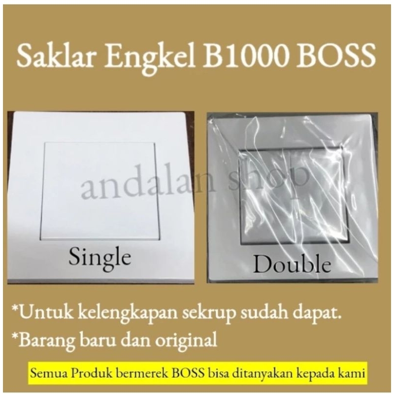 Jual Saklar engkel boss B1000/saklar boss/saklar engkel | Shopee Indonesia Jual Saklar engkel boss B1000/saklar boss/saklar engkel | Shopee Indonesia