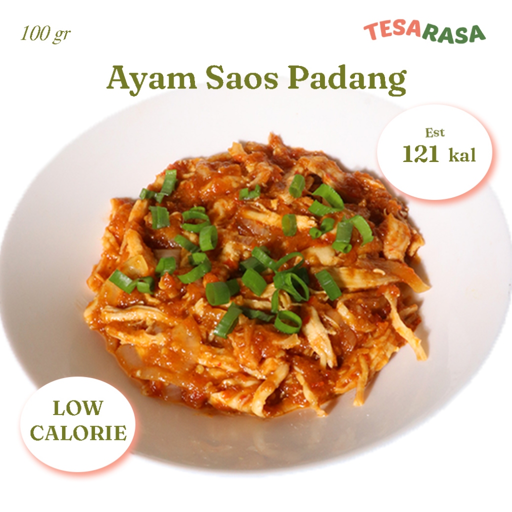 Jual Frozen Food Ayam Saos Padang Tesarasa - Satu Porsi Lauk Frozen ...