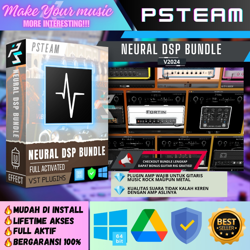 Jual NEURAL DSP COLECTION [ AMP VST UNTUK GITAR ] | Shopee Indonesia