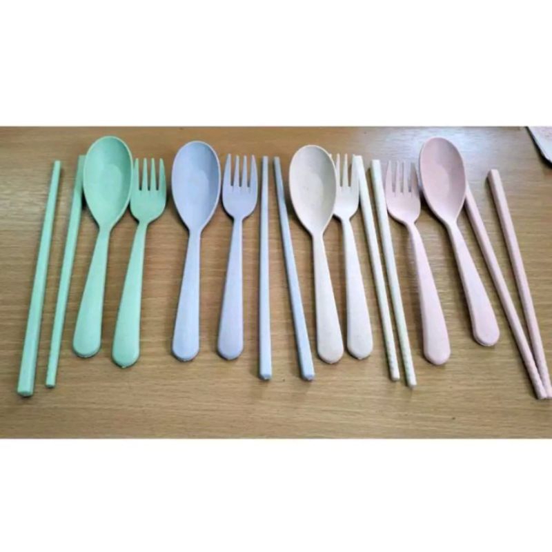 Jual SENDOK MAKAN GARPU PLUS SUMPIT SATU SET SENDOK MAKAN | Shopee ...